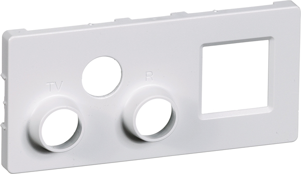 LK FUGA® antenne/dataudtag 2 modul ·tilbehør afdækning for TV, R, SAT ...