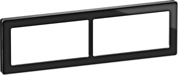 LK FUGA® design ramme PURE 66 glas 2 x 2 modul vandret