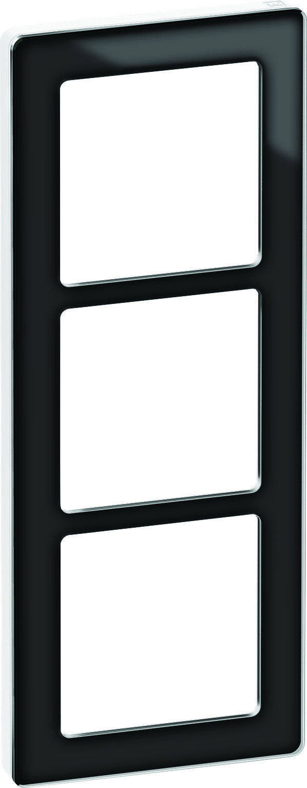 LK FUGA® design ramme PURE 66 glas 3 modul