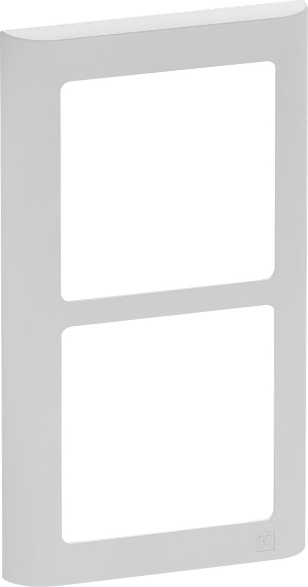 LK FUGA® design ramme SOFT 63 2 x 1 modul