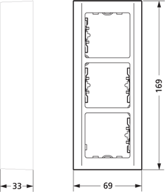 LK FUGA® underlag SOFTLINE 3 modul